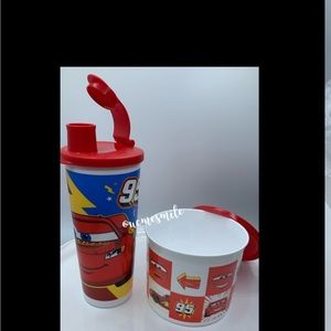 Tupperware | Kitchen | Tupperware Disney Cars Lightening Mcqueen Lunch ...